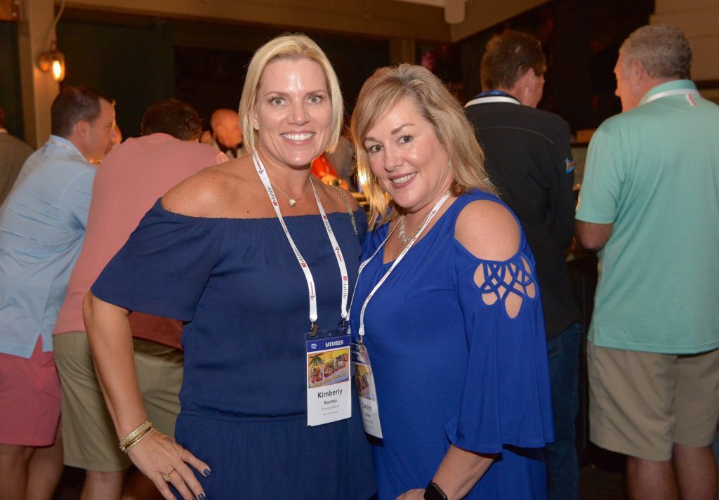 Priority Floors’ Kimberly and Christian Rooney and Carolyn Hackler ...