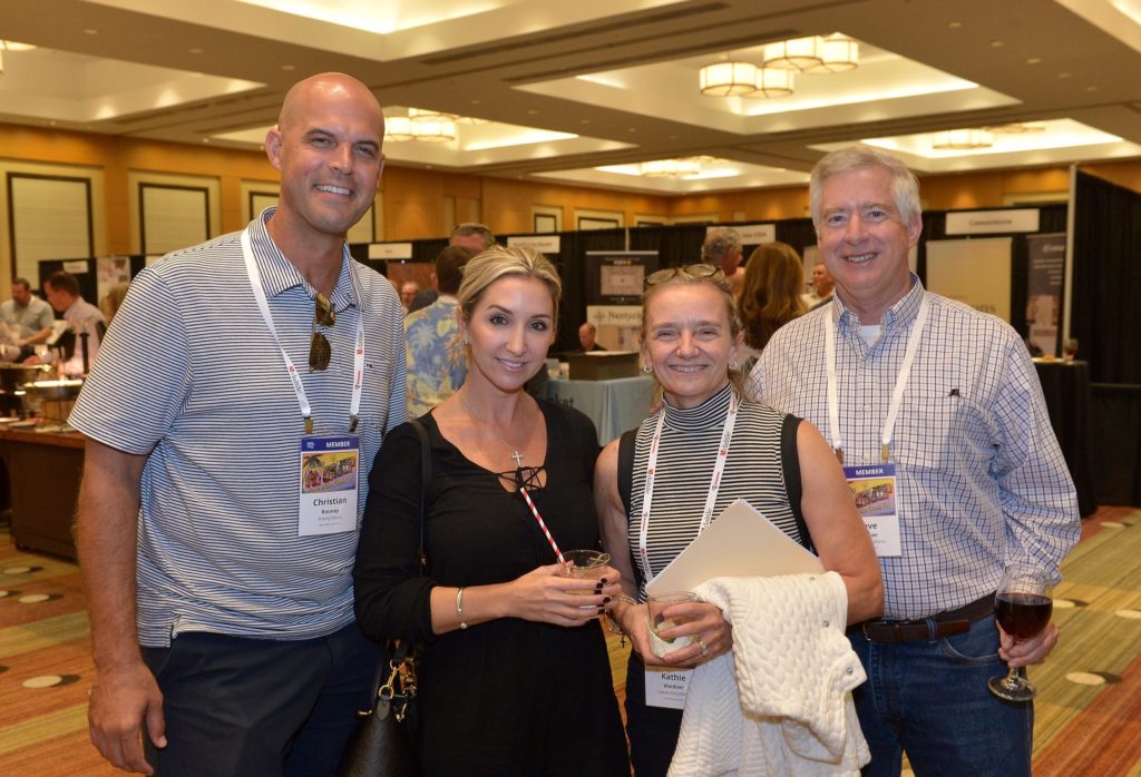 Priority Floors’ Kimberly and Christian Rooney and Carolyn Hackler ...